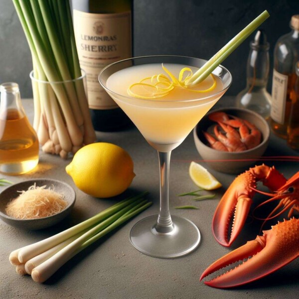 Soju Lobster Martini